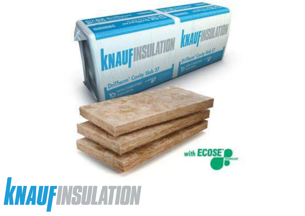 Knauf DriTherm® Cavity Slab 37 Glass Mineral Wool Insulation